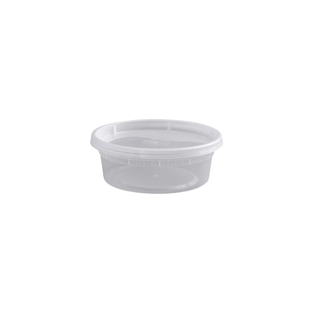 8 oz. Microwavable Deli Containers and Lids - Case of 240 – Lovin' Glovin'