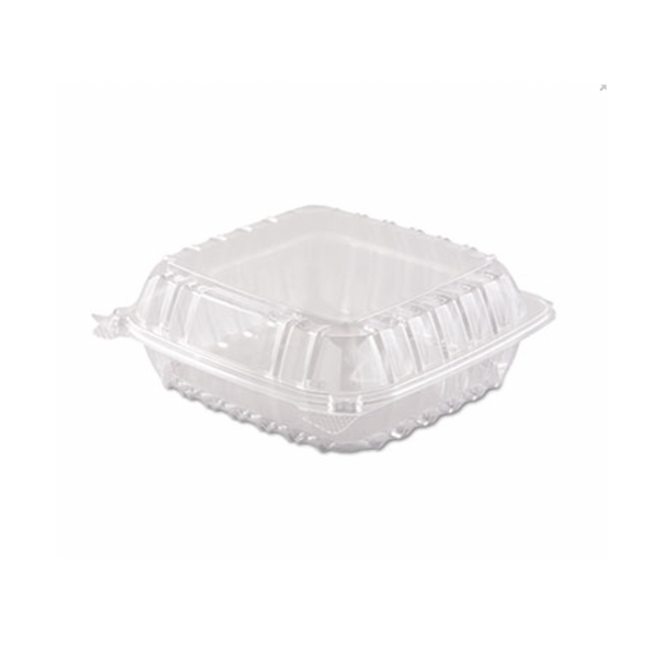 Hinged-Lid Plastic Containers - Carton of 200 – Lovin' Glovin'